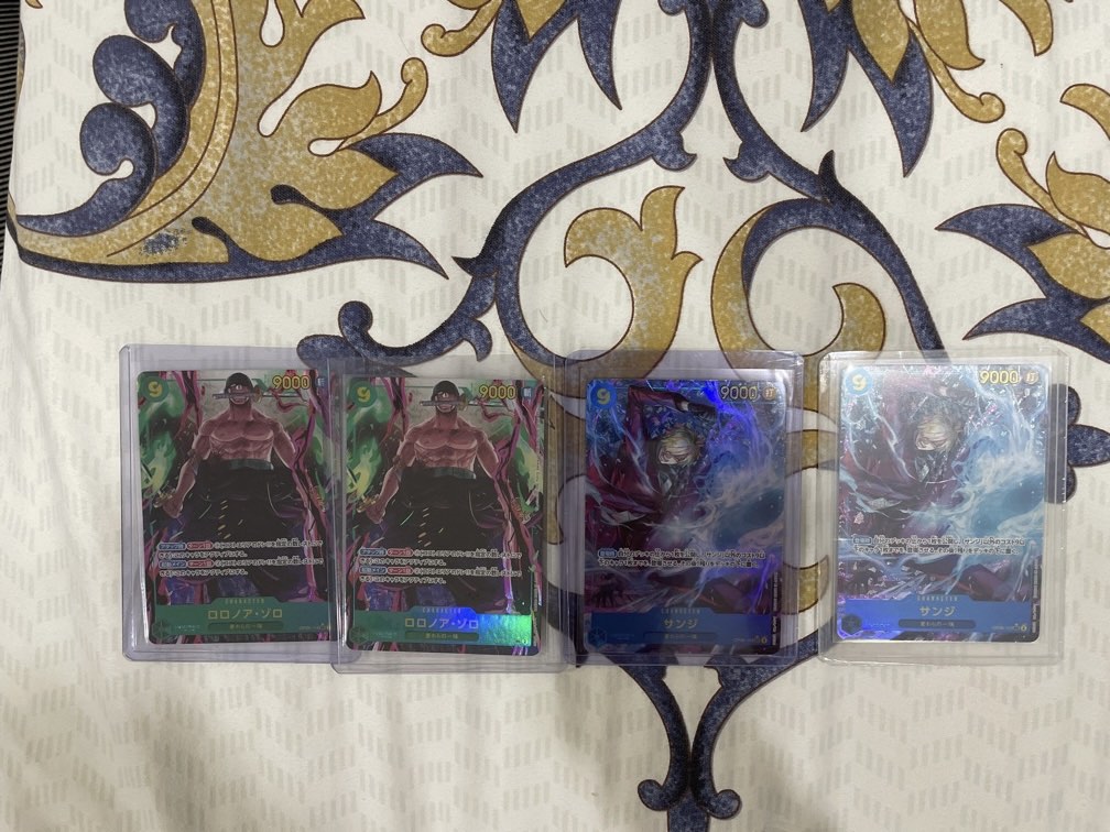 One piece TCG OPTCG OP06 PSEC PSR PR zoro sanji Moria perona Reiju ...