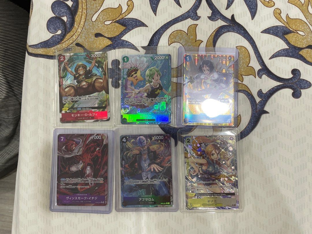 One piece TCG OPTCG OP06 PSEC PSR PR zoro sanji Moria perona Reiju ...