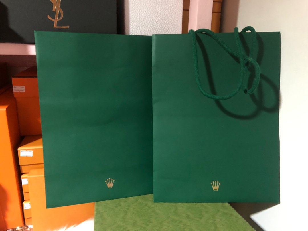 ORIGINAL ROLEX PAPERBAG, Luxury, Bags & Wallets on Carousell