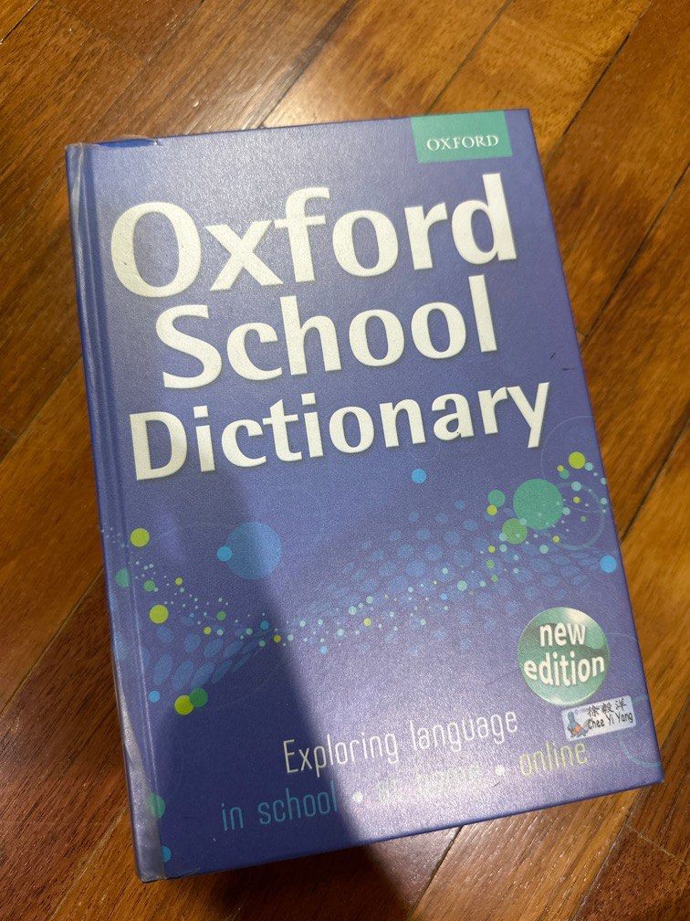 Oxford School Dictionary, Hobbies & Toys, Books & Magazines, Textbooks on Carousell