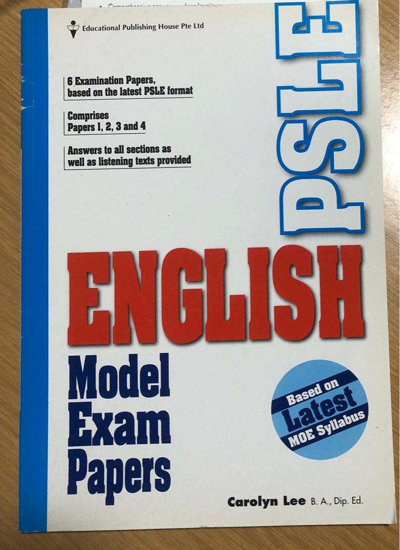 P6 PSLE English Model Exam papers Pri 6 Primary 6 with Answers, Hobbies ...