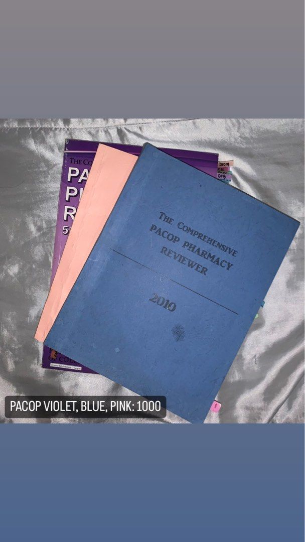 PACOP and Flashcards for Pharmacy Licensure Exam, Hobbies & Toys, Books ...