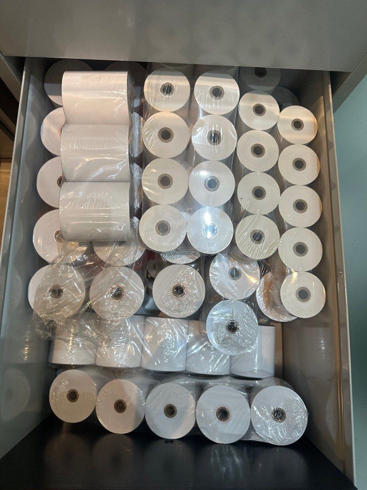 Cashier roll for nets machine and cashier machine, Computers & Tech ...