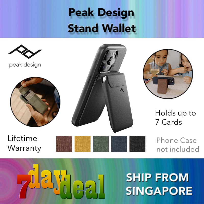 Peak Design Mobile Wallet (Stand) - 5 Colours, Mobile Phones & Gadgets ...