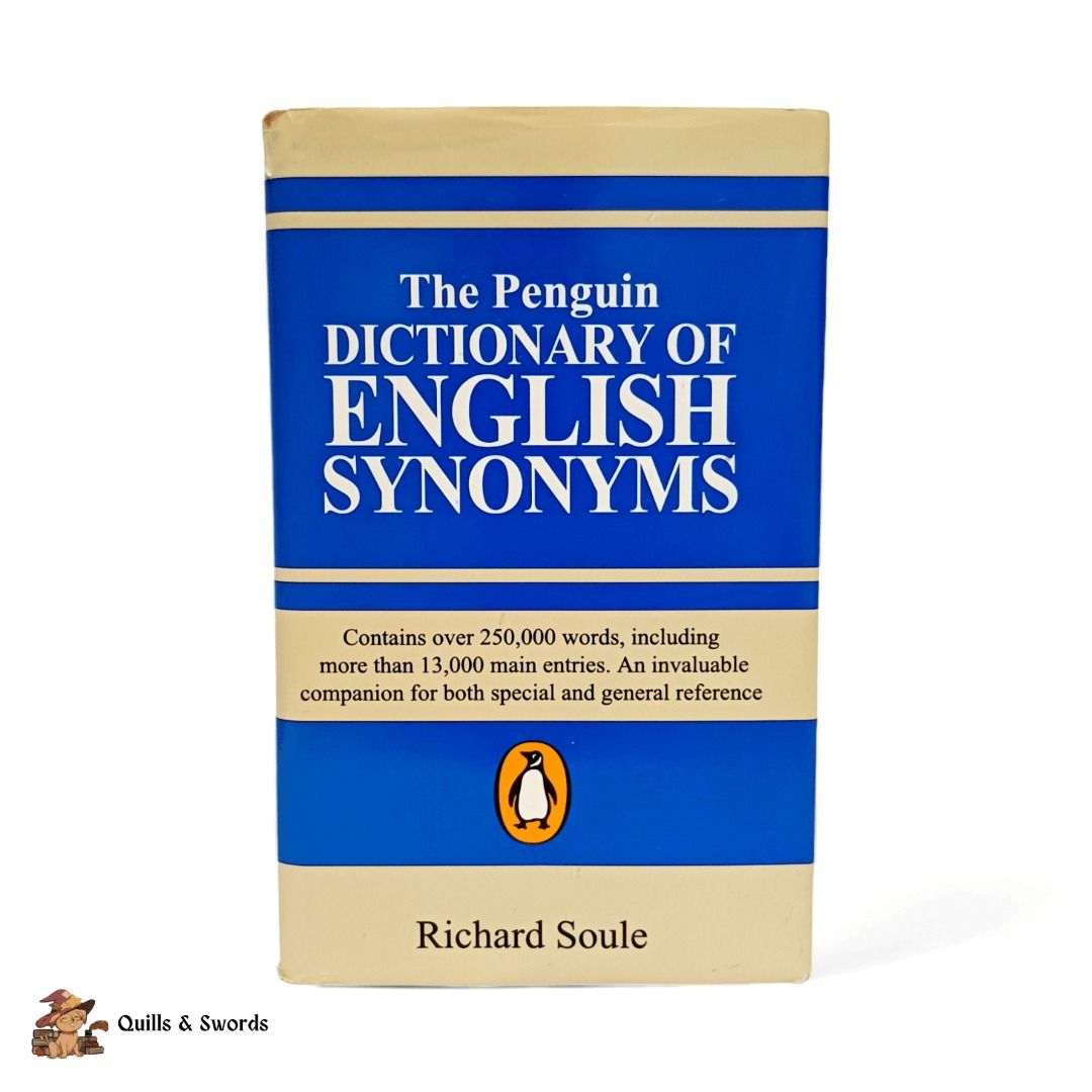 Penguin Dictionary of English Synonyms by Richard Soule, Hobbies & Toys ...