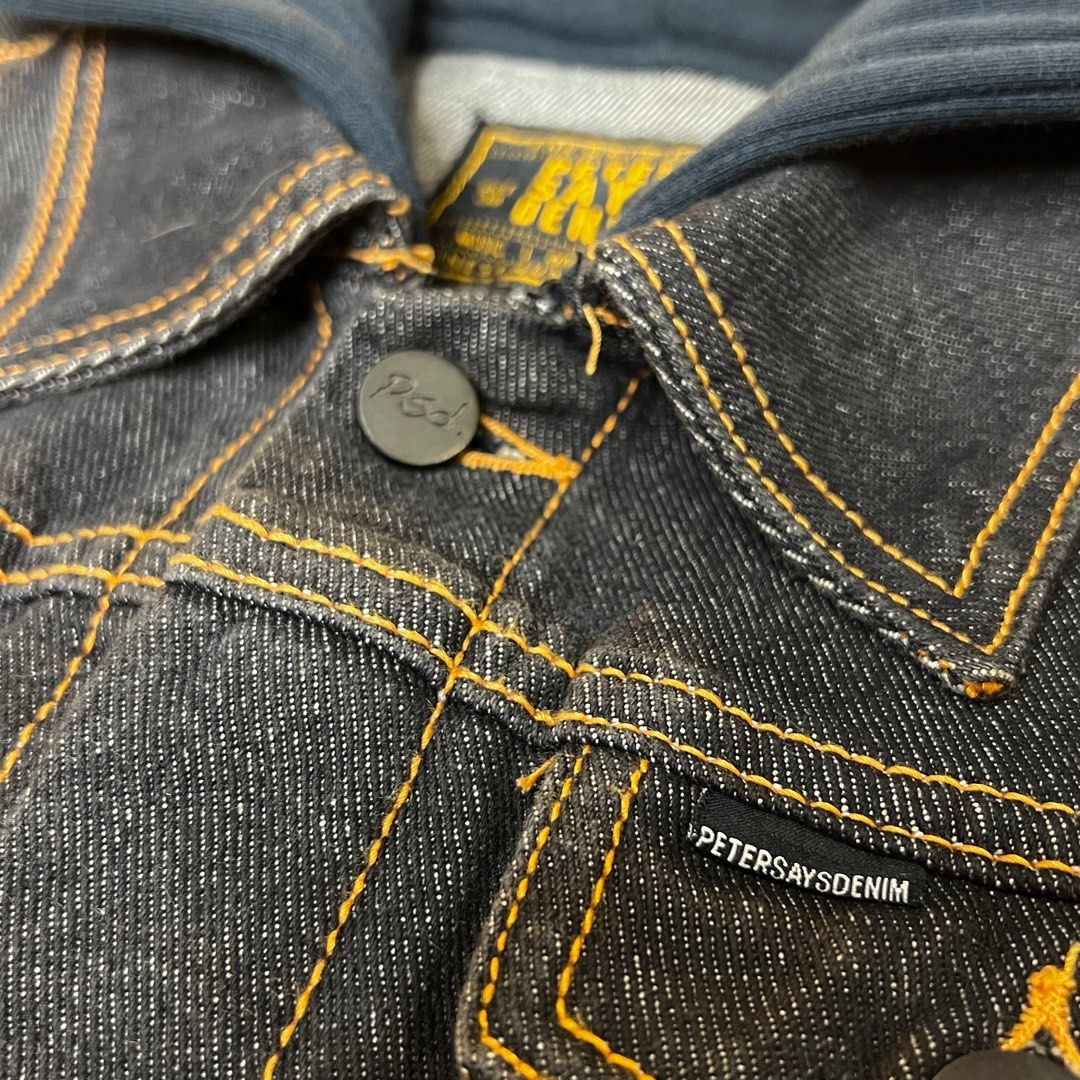 Peter Says Denim Denim Gilet Vest Rock Skinhead Punk Harley Davidson ...