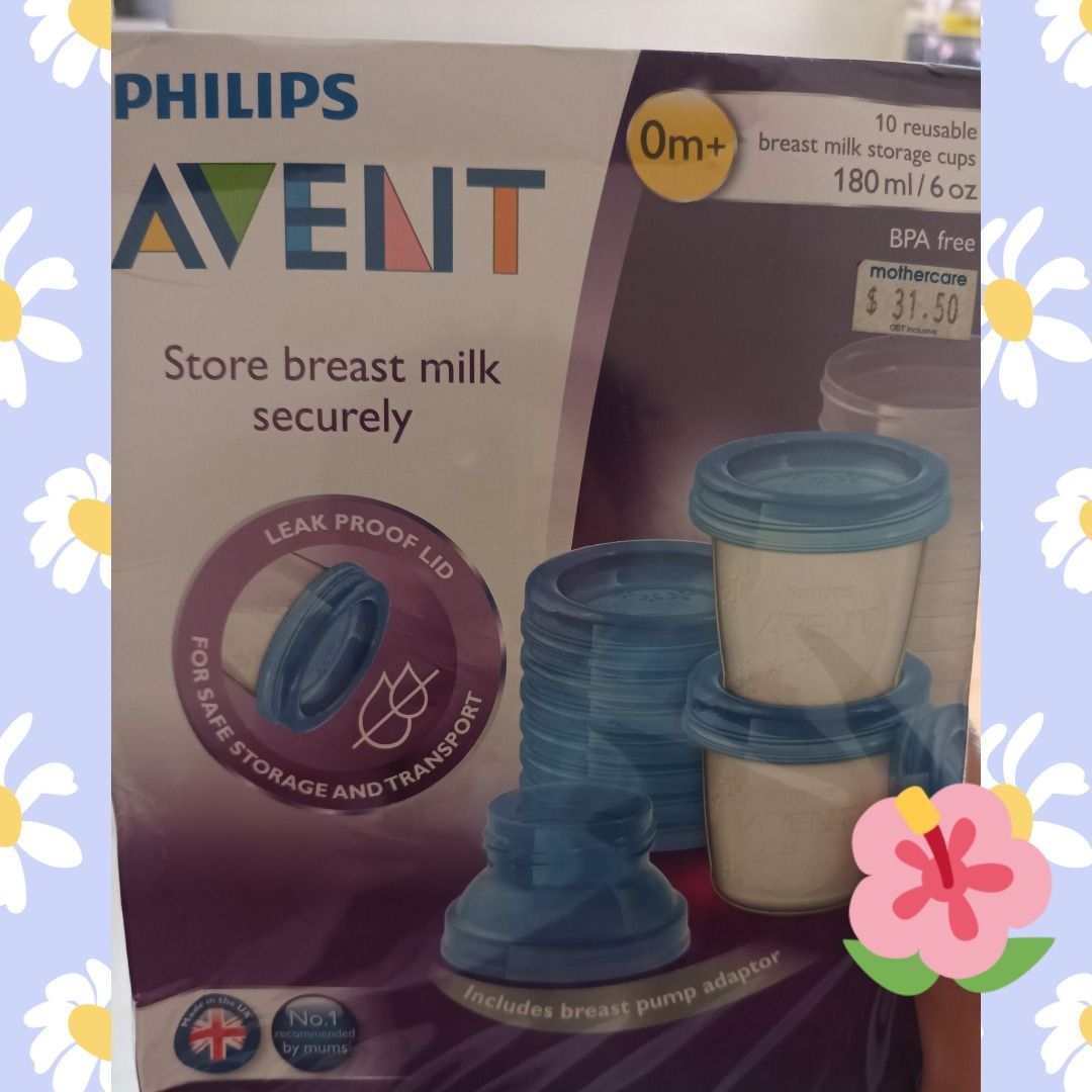 Philips Avent Breast milk Storage Containers, Babies & Kids, Nursing ...