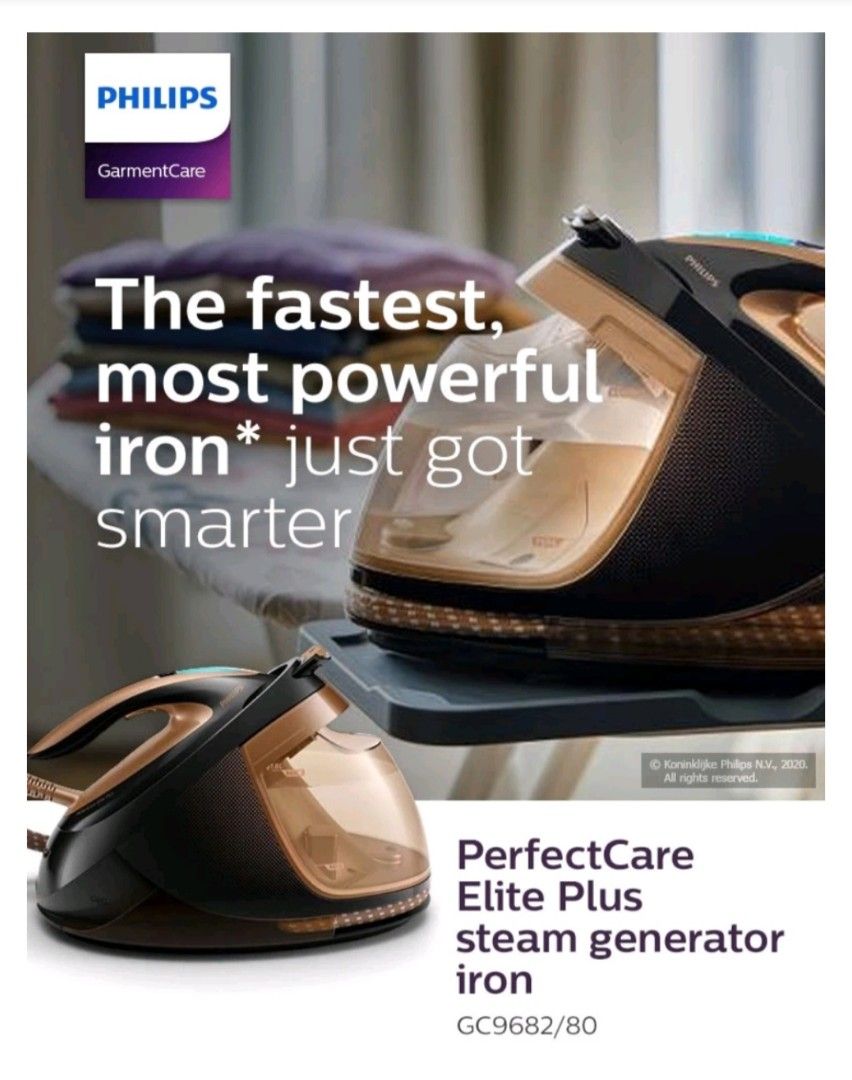 Philips PerfectCare Elite Plus, TV & Home Appliances, Irons & Steamers ...