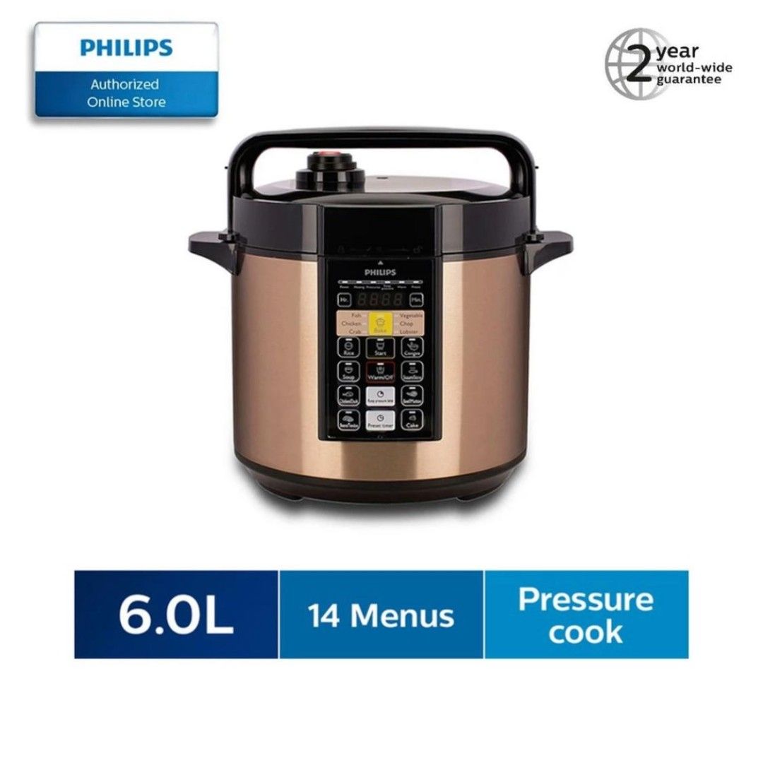 Philips pressure cooker, TV & Home Appliances, Kitchen Appliances ...