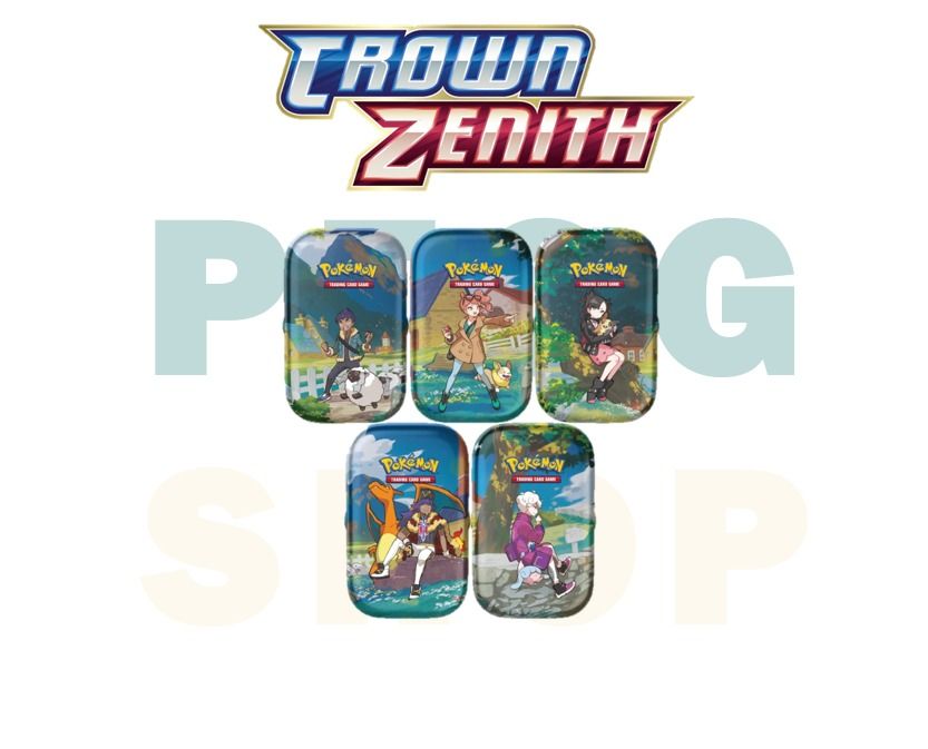 Crown Zenith Mini Tins (SS12.5) - Pokemon TCG Booster Packs, Hobbies ...
