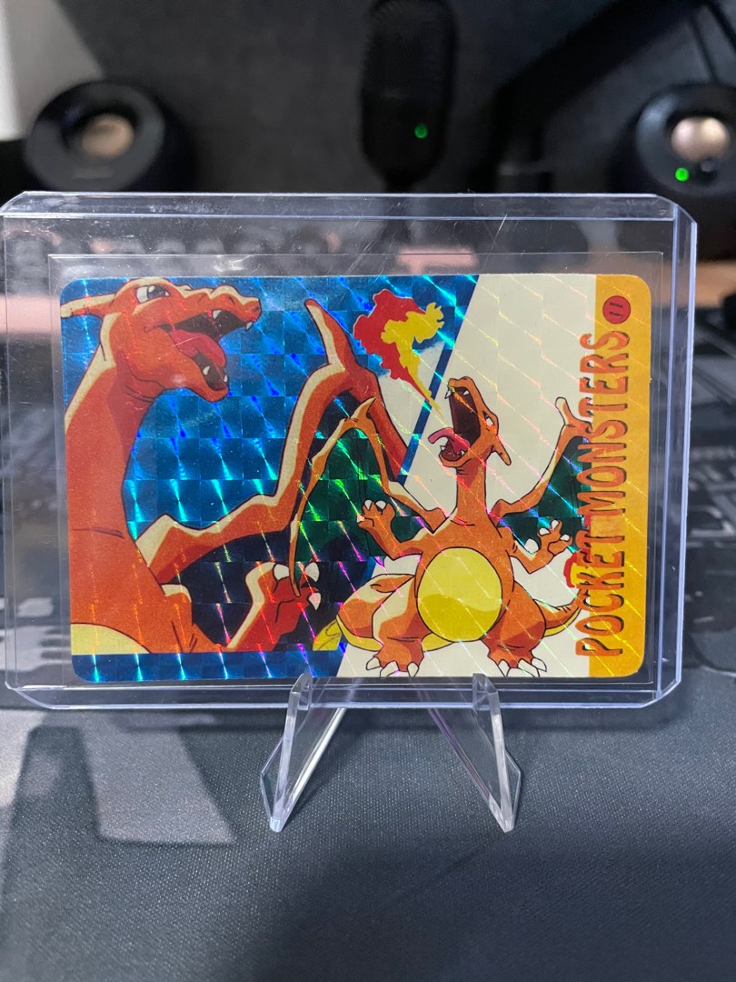 pocket monsters charizard arcanine prism holo sticker, Hobbies & Toys ...