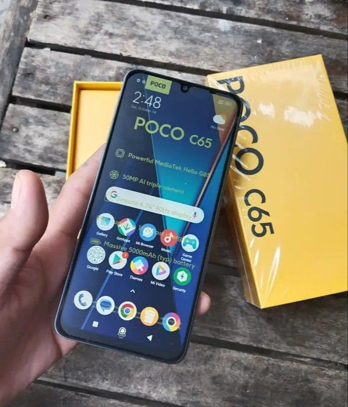 POCO C65 6gb.128gb Blue, Mobile Phones & Gadgets, Mobile Phones ...