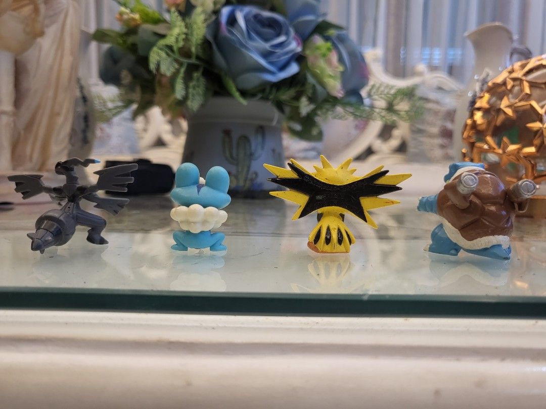 Pokemon 4 Pcs. Mini Display Set, Hobbies & Toys, Toys & Games on Carousell