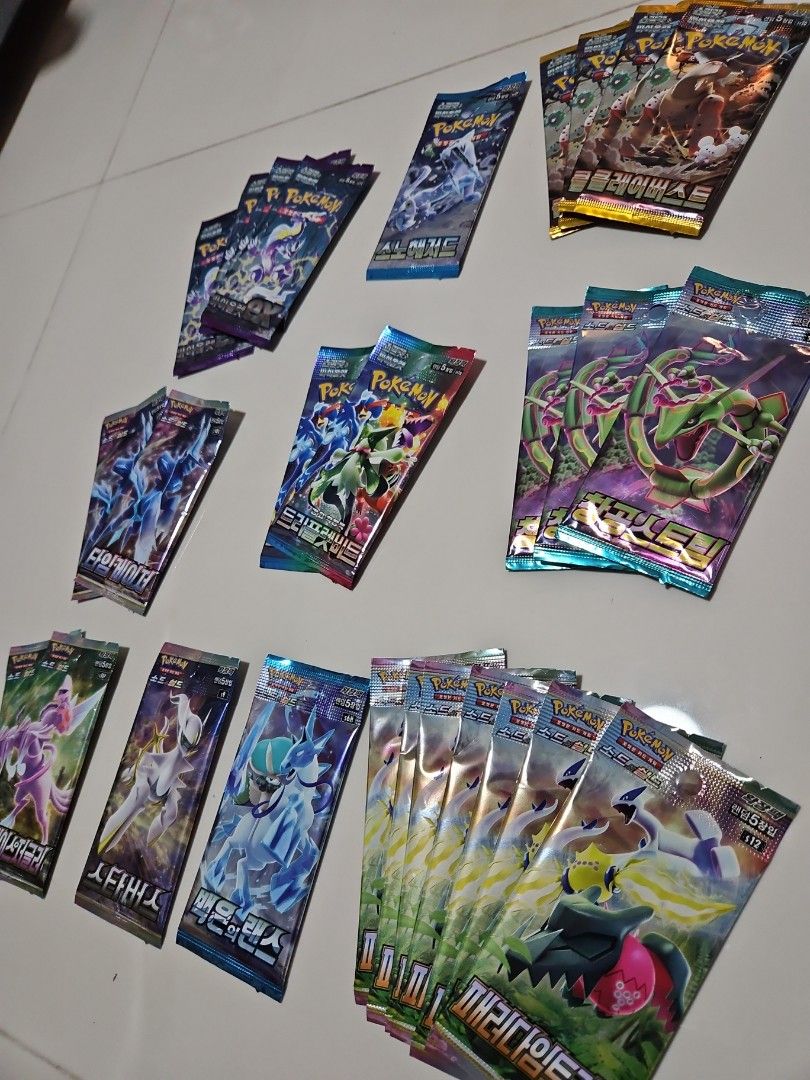 Pokemon card (Korea version), Hobbies & Toys, Toys & Games on Carousell