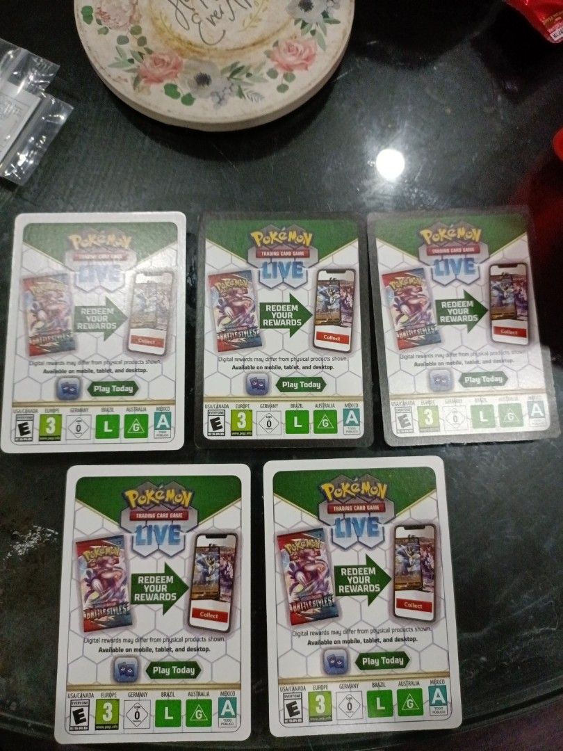 Pokemon Code card, Hobbies & Toys, Toys & Games on Carousell
