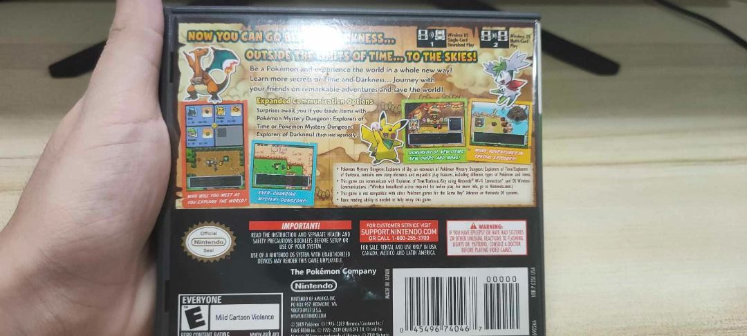Pokemon Explorers of Sky, Video Gaming, Video Games, Nintendo on Carousell