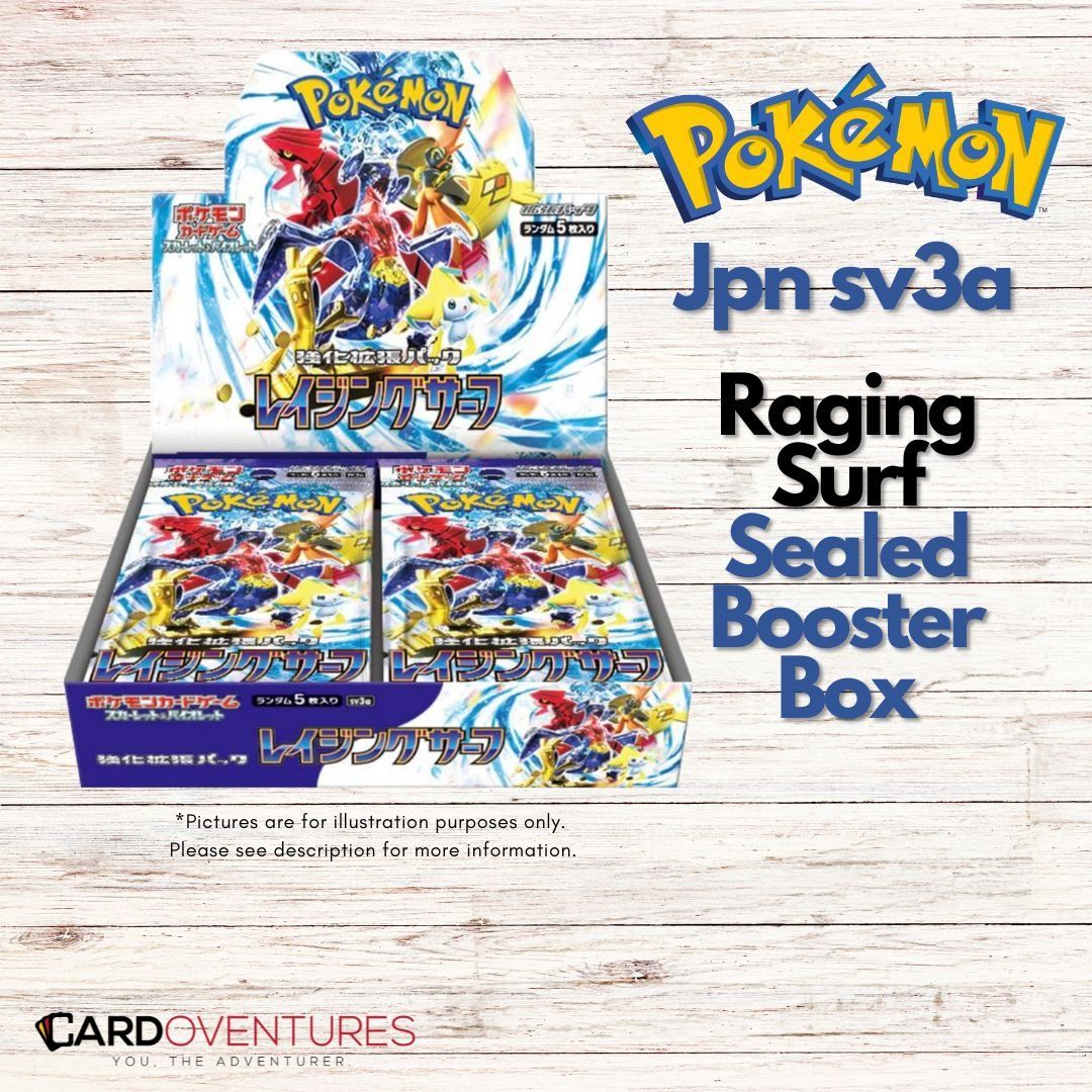 Pokemon sv3a Raging Surf Booster Box, Hobbies & Toys, Toys & Games on Carousell