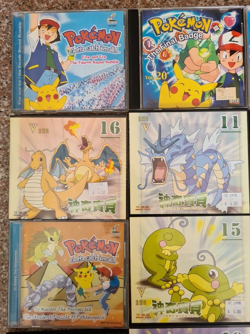 Pokemon pokémon vcd anime, Hobbies & Toys, Music & Media, CDs & DVDs on ...