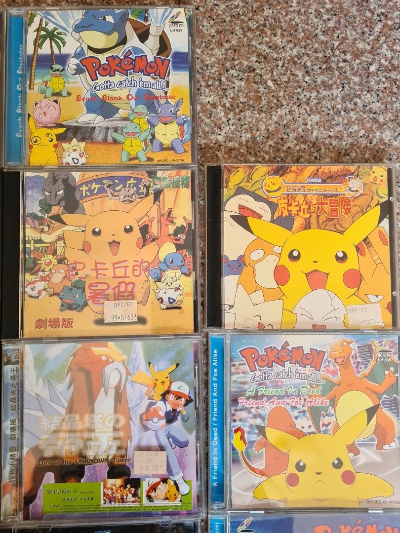 Pokemon pokémon vcd anime, Hobbies & Toys, Music & Media, CDs & DVDs on ...