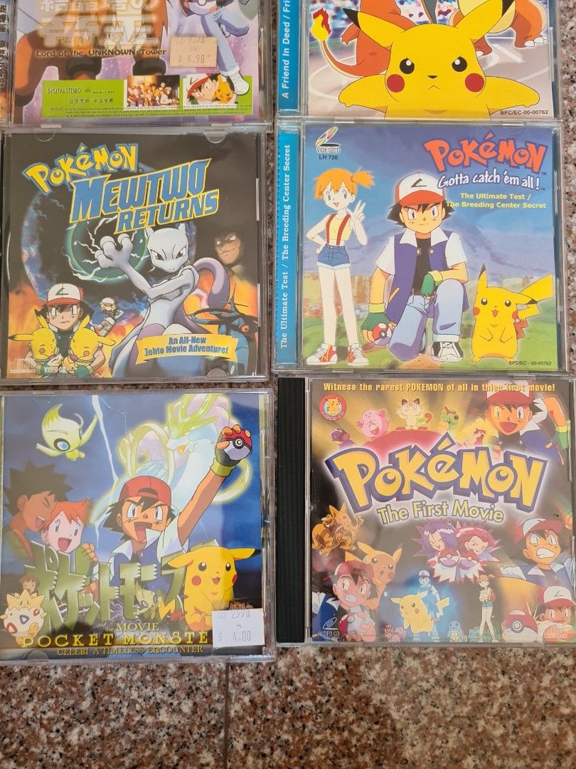 Pokemon pokémon vcd anime, Hobbies & Toys, Music & Media, CDs & DVDs on ...