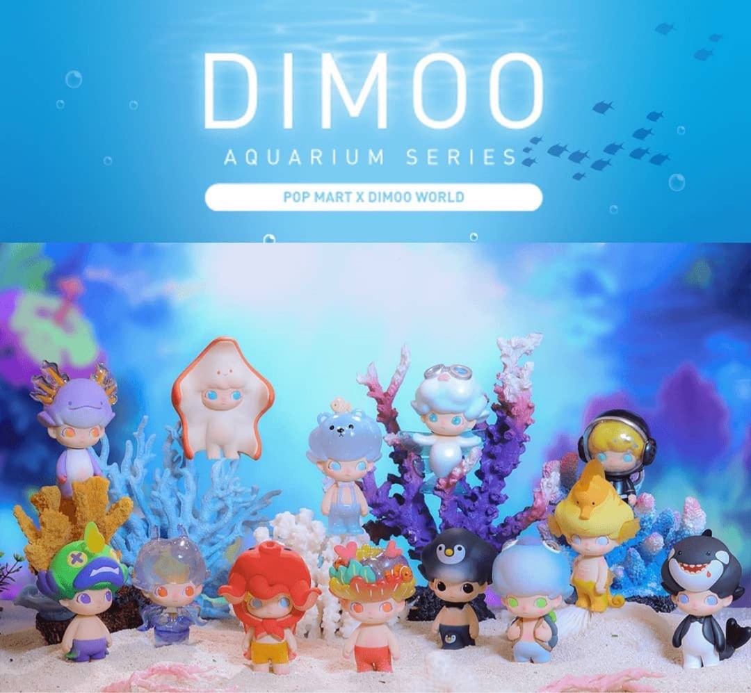 FULL SET POP MART DIMOO AQUARIUM SERIES, Hobbies & Toys, Toys & Games ...