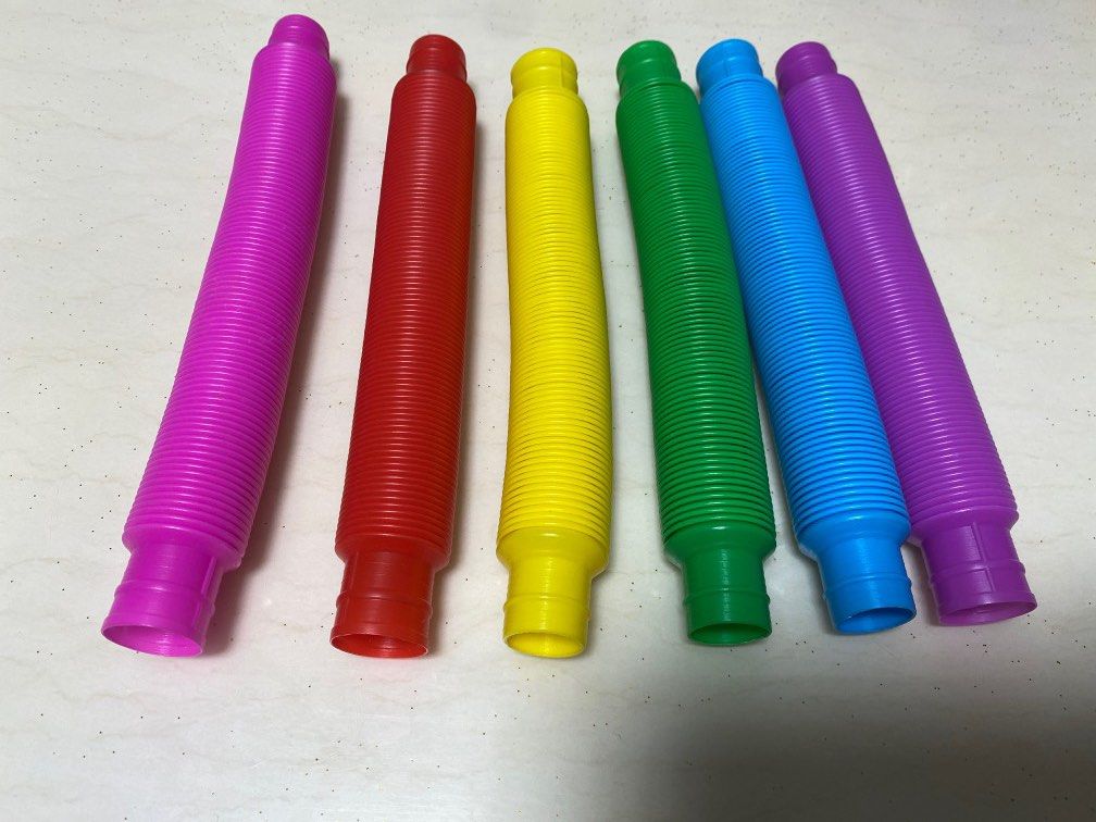 Pop tubes fidget toy!, Hobbies & Toys, Toys & Games on Carousell