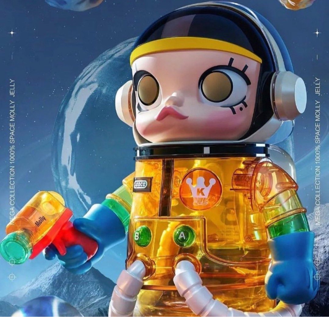 POPMART BNIF Space Molly Series 1 Jelly, Hobbies & Toys, Toys & Games ...
