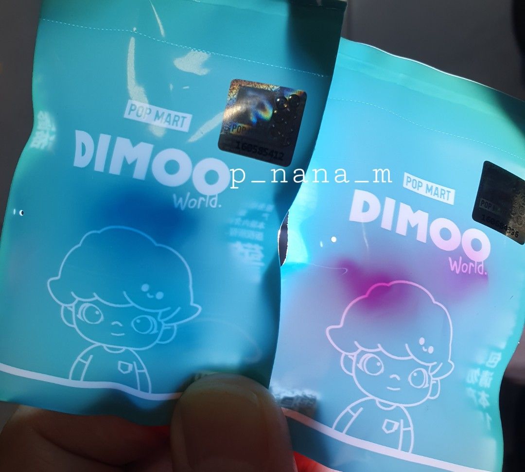 POPMART Dimoo Mini Transparent Series Sealed Blind Bag, Hobbies & Toys ...