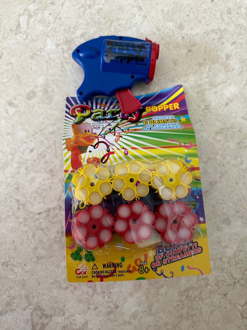 Popping gun, Hobbies & Toys, Toys & Games on Carousell