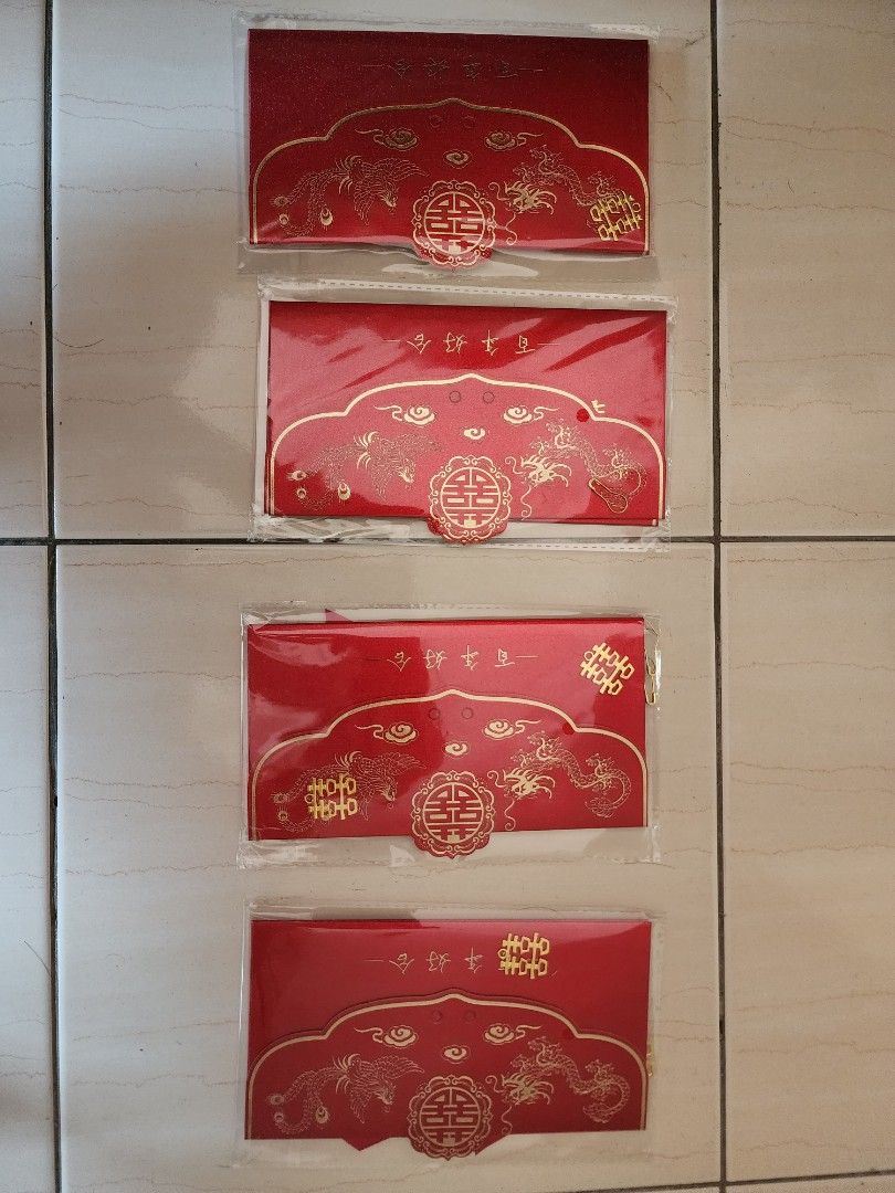 Premium wedding angpao packet, Hobbies & Toys, Stationery & Craft ...