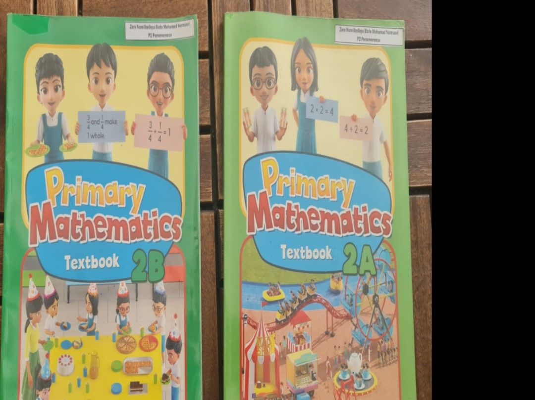 Primary 2 Maths Textbook, Hobbies & Toys, Books & Magazines, Textbooks ...
