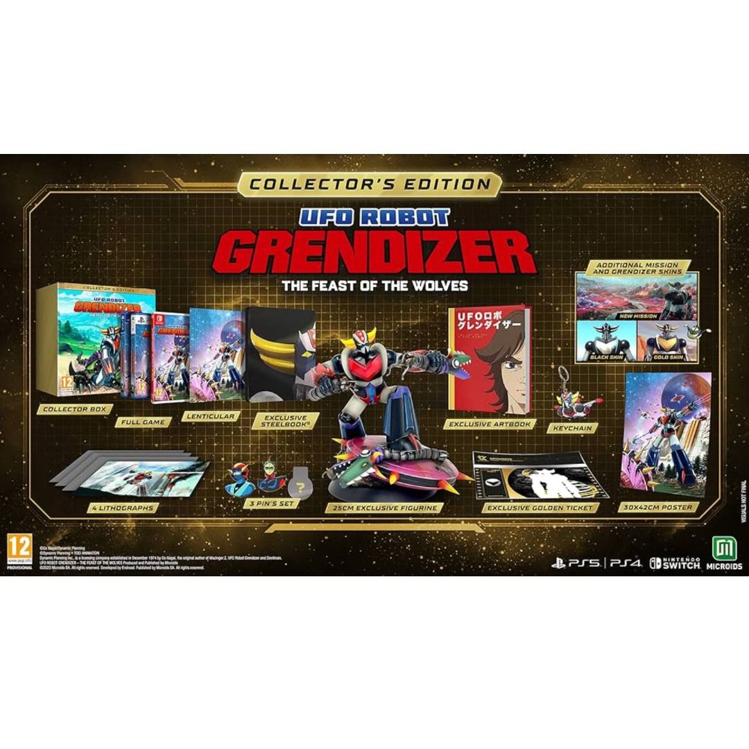 PS5 UFO Robot Grendizer: The Feast of the Wolves Brand New, Video ...