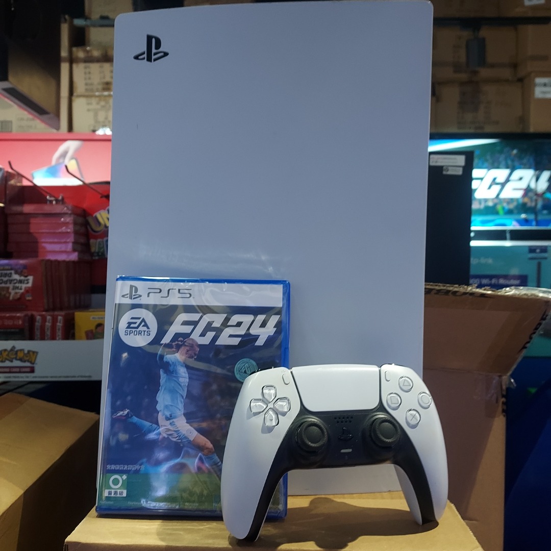 Ps5 with FC 24 aka FIFA 24 @ $599, Video Gaming, Video Game Consoles ...
