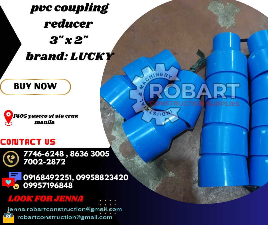 pvc coupling reducer 3" x 2", Commercial & Industrial, Construction ...