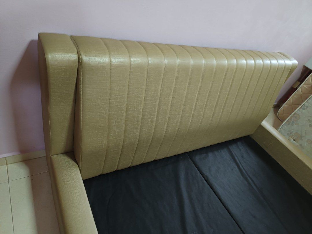 Queen Size and Double Super Single Bed frame), Furniture & Home Living ...