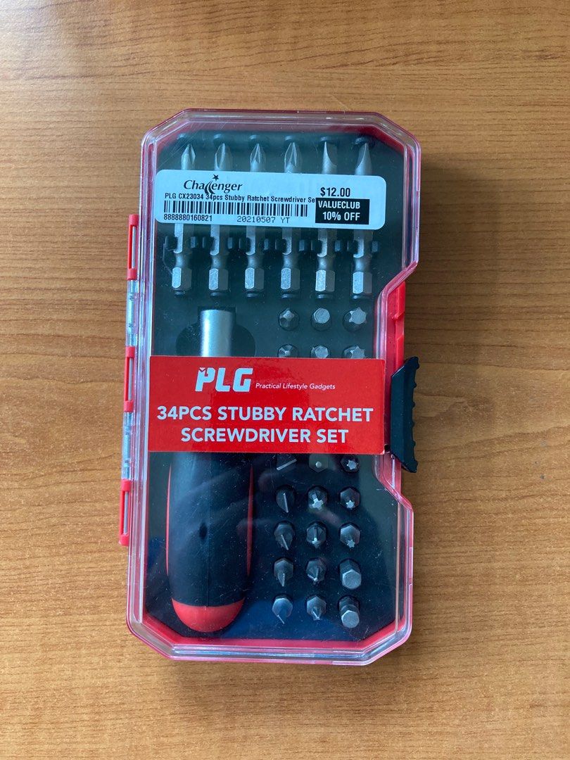 (Rare) Challenger Screwdriver Set, Furniture & Home Living, Home ...