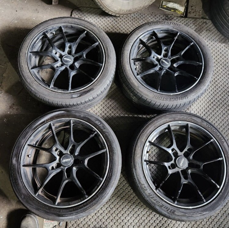 Rays 17" rims (replica), Car Accessories, Tyres & Rims on Carousell