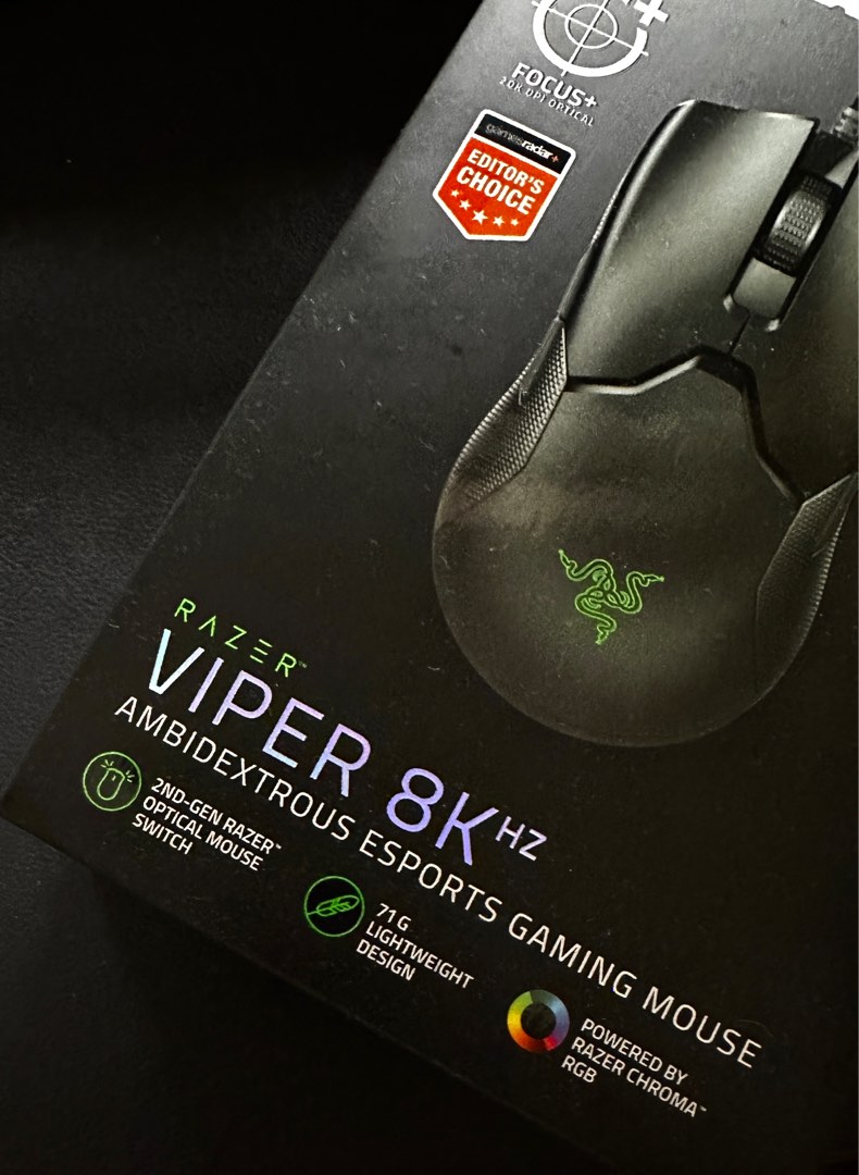 Razer Viper 8K VIPER, Computers & Tech, Parts & Accessories, Mouse ...