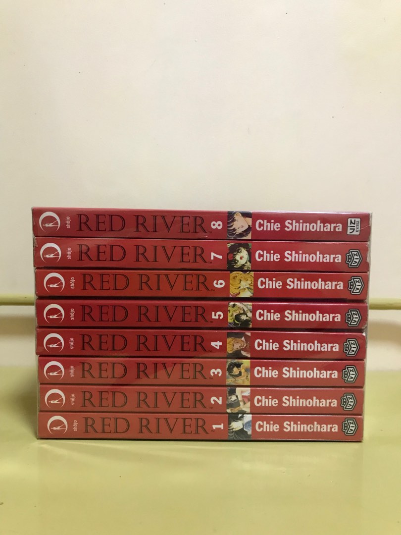 Red River Vol 1-8 OOP / Rare (English Manga - Viz Media), Hobbies ...