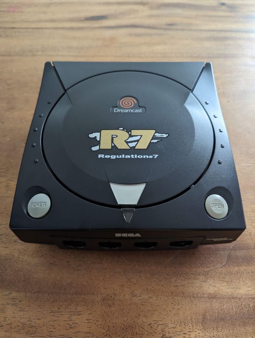 Regulation 7 Sega Dreamcast Console - Complete in Box - Japanese import R7 System - Rare Limited ...
