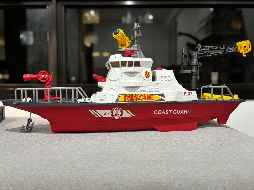 Rescue Force Mega Fire Boat Playset, Hobbies & Toys, Toys & Games on ...
