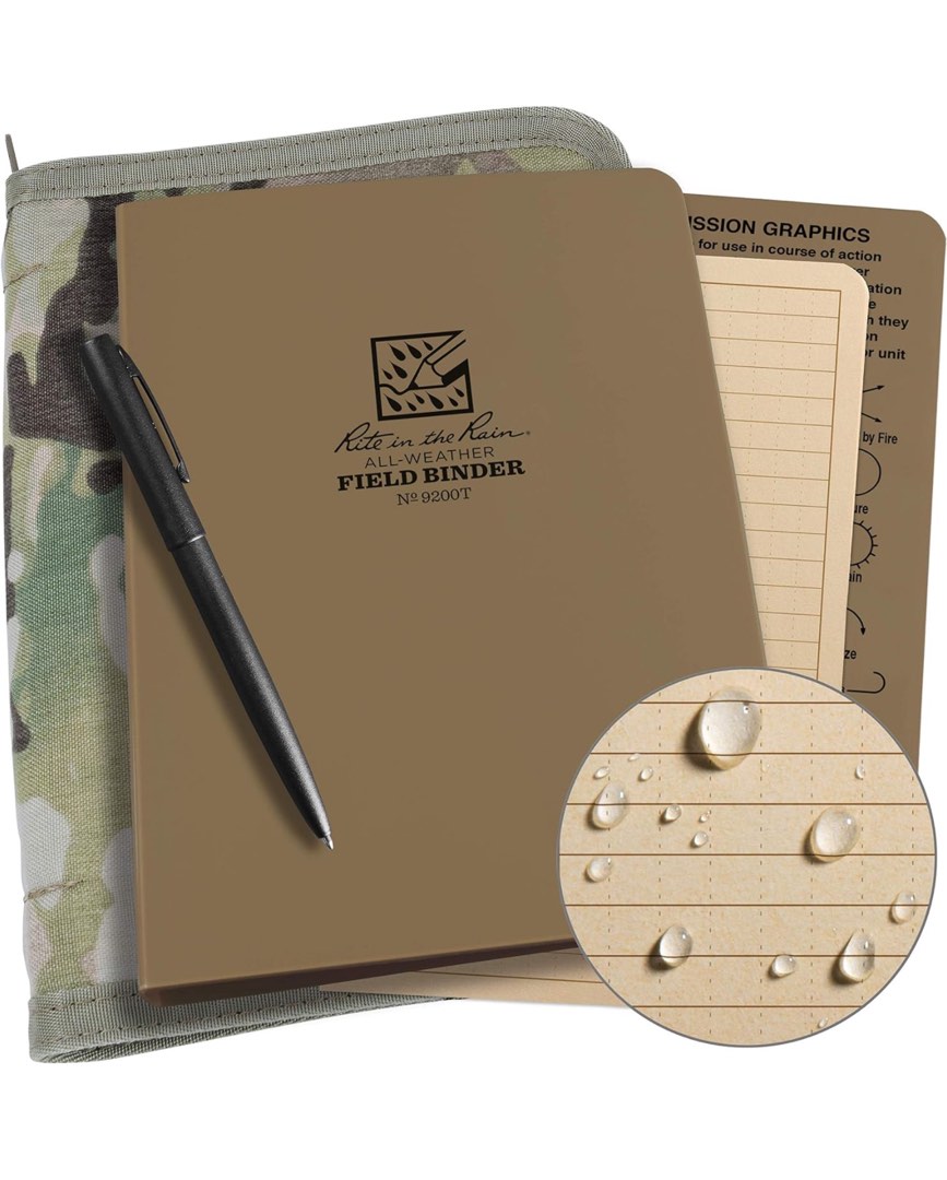 Rite In The Rain Weatherproof Binder Kit 9200M (Made in USA), Hobbies ...