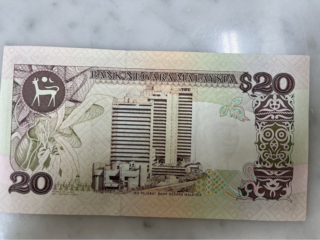 RM20 old Malaysia Note, Hobbies & Toys, Collectibles & Memorabilia ...
