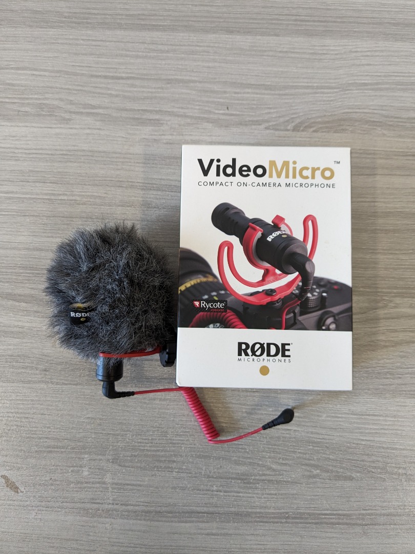 Rode VideoMicro, Audio, Microphones on Carousell