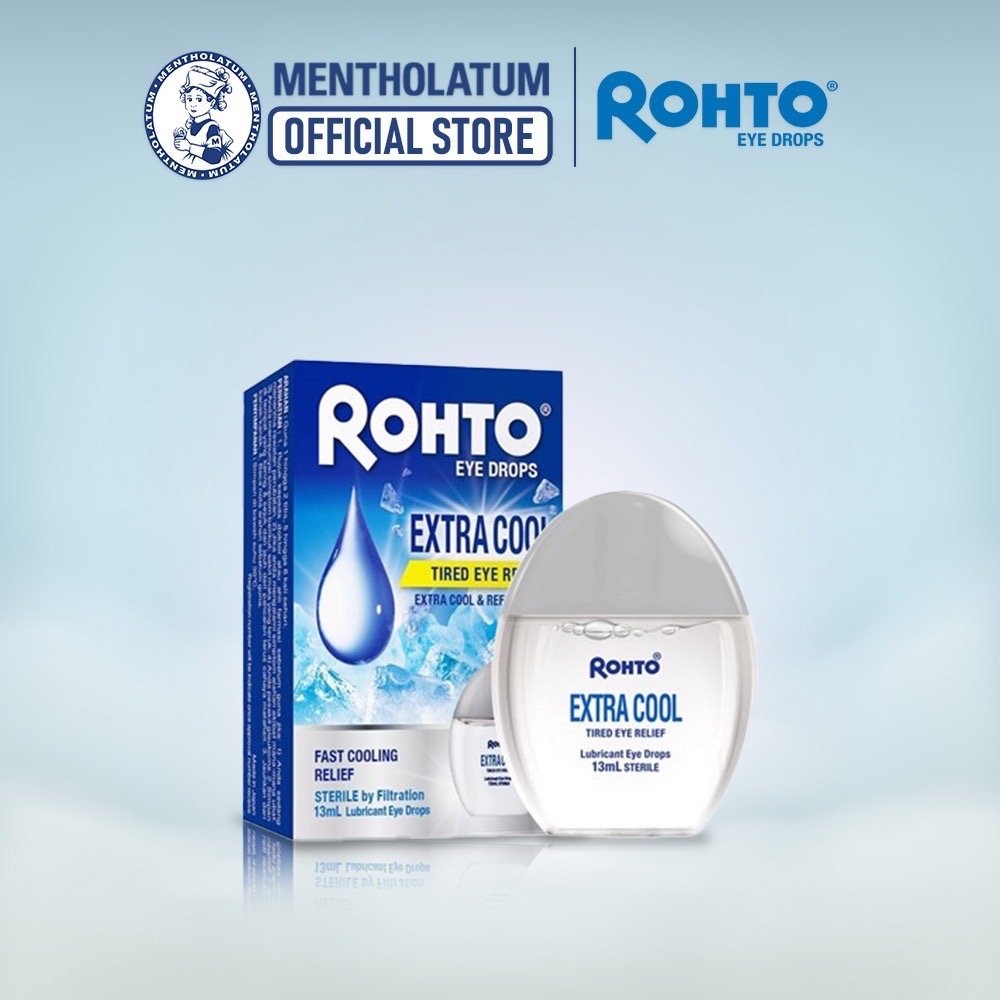 ROHTO Eye Drops Extra Cool 13ml, Beauty & Personal Care, Vision Care on ...