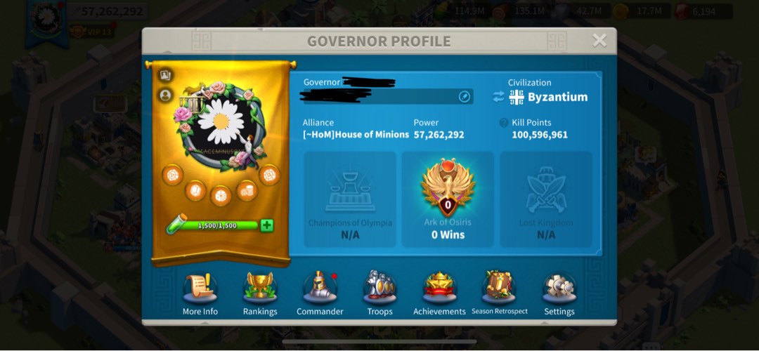 ROK account, Video Gaming, Video Games, Others on Carousell