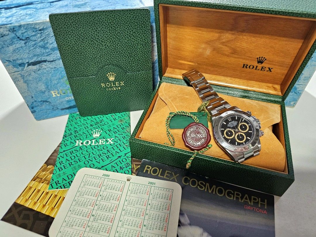 Rolex Daytona 16520 Zenith Patrizzi Dial P series, Luxury, Watches on ...