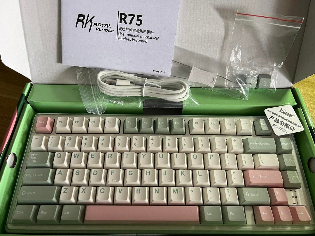 Royal Kludge R75 (RK R75), Computers & Tech, Parts & Accessories ...