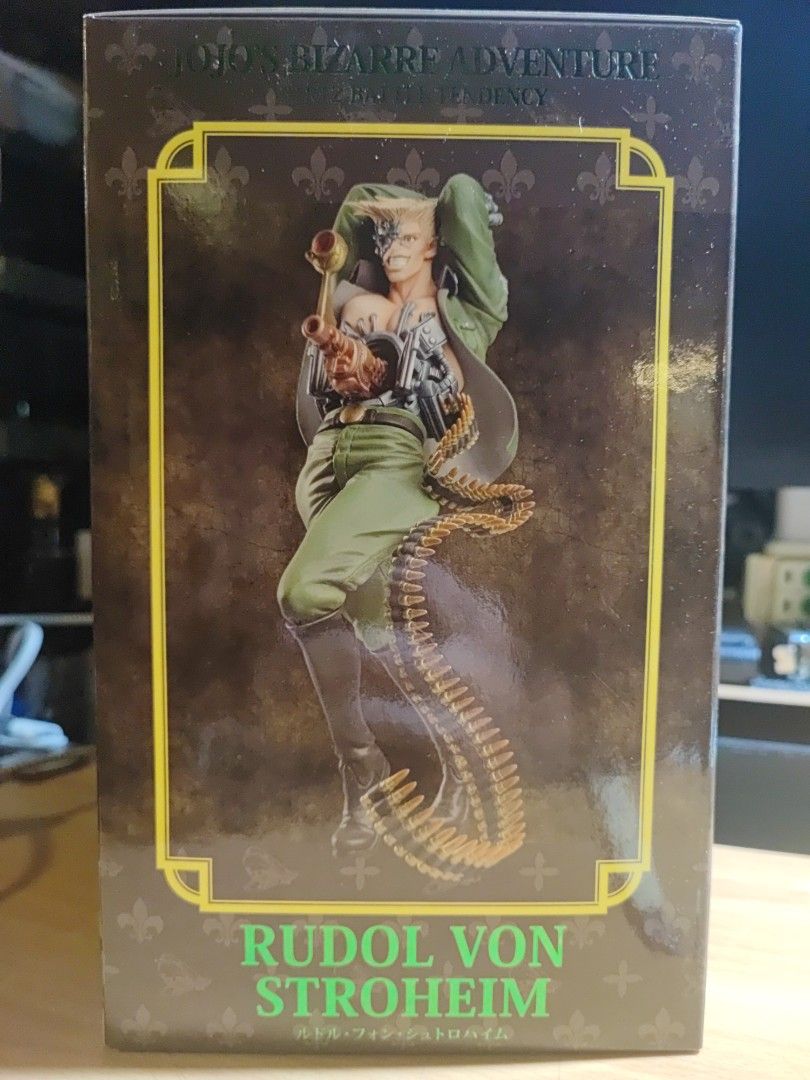 RUDOL VON STROHEIM 德軍上校 jojo 的奇妙冒險 雕像傳說 Statue Legend 戰鬥潮流 荒木飛呂彥, 興趣及遊戲 ...