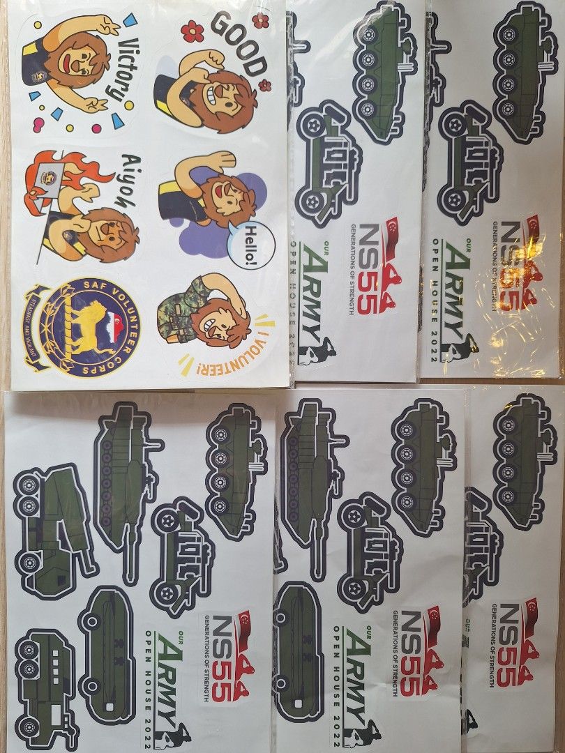 SAF SAFVC stickers, Hobbies & Toys, Memorabilia & Collectibles, Stamps ...